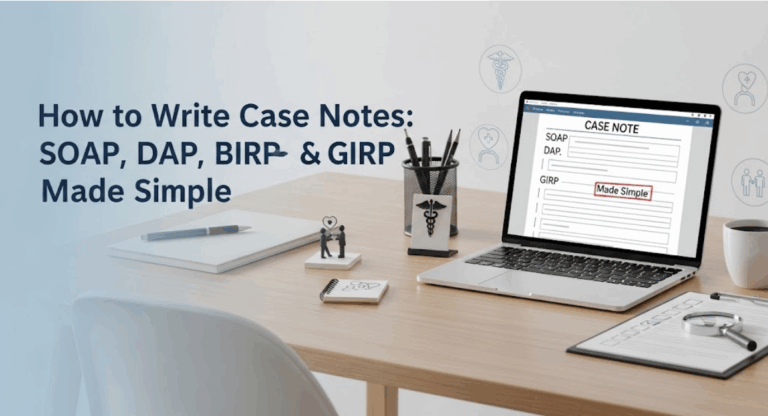 How to Write the Best Case Notes: SOAP, DAP, BIRP & GIRP That Actually ...
