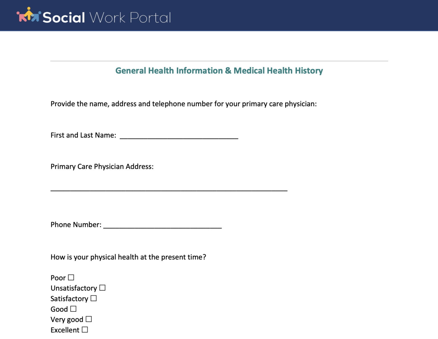 Best Mental Health Intake Assessment | 2024 Free Intake Forms (PDF ...