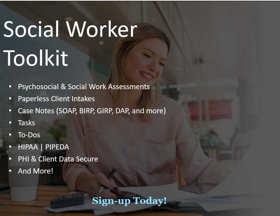 Social Work Intake Forms, Assessments & Client Surveys (Templates ...