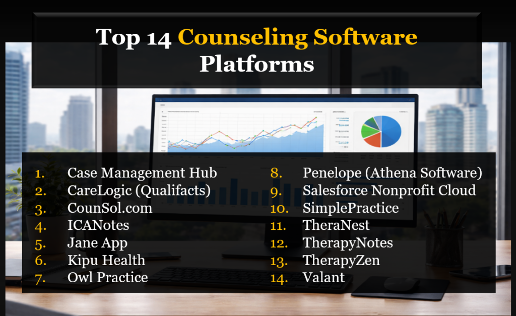 Top 14 Counseling Case Management Software Platforms | Ranking and ...