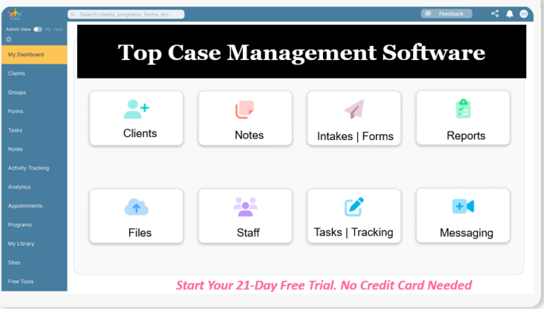 Top 14 Client Management Case Management Software, Apps, and Platforms ...